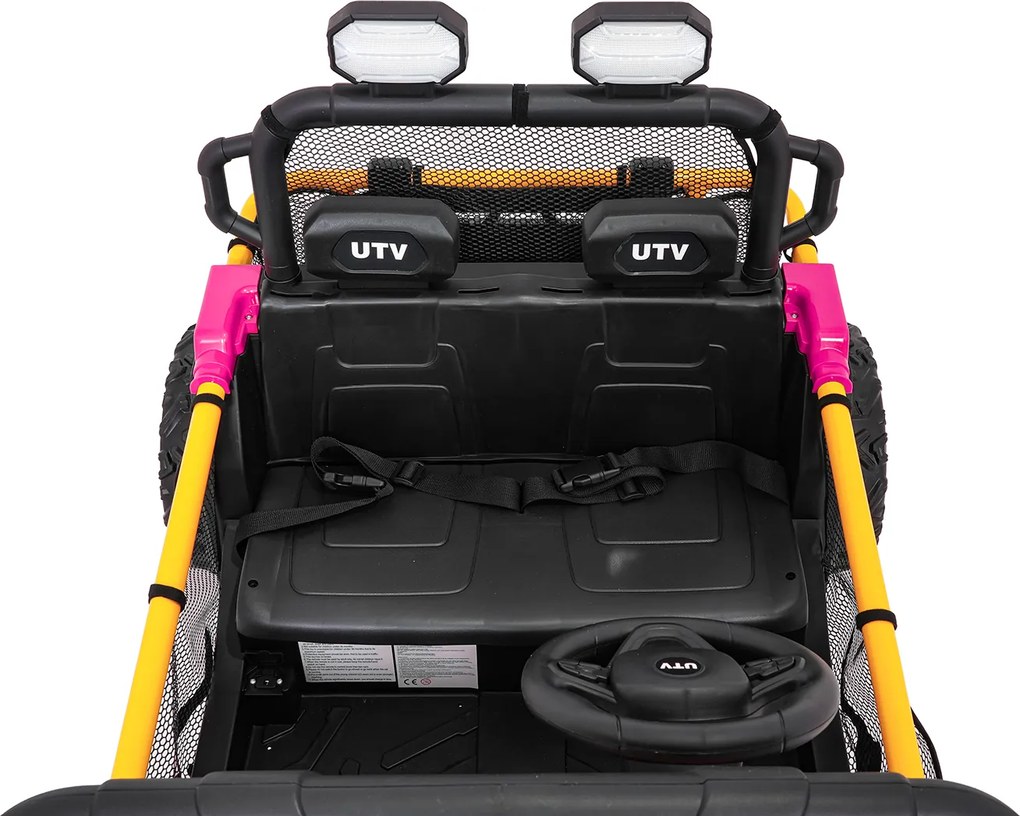 Ramiz Elektrická bugina UTV SPEED pro děti růžová