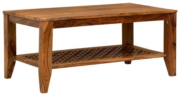 Indický nábytek - Konferenční stolek Mira 90x45x60 z indického masivu palisandr Only stain