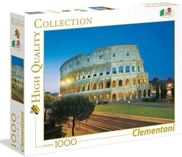 Clementoni - Puzzle 1000 Řím - Coloseum