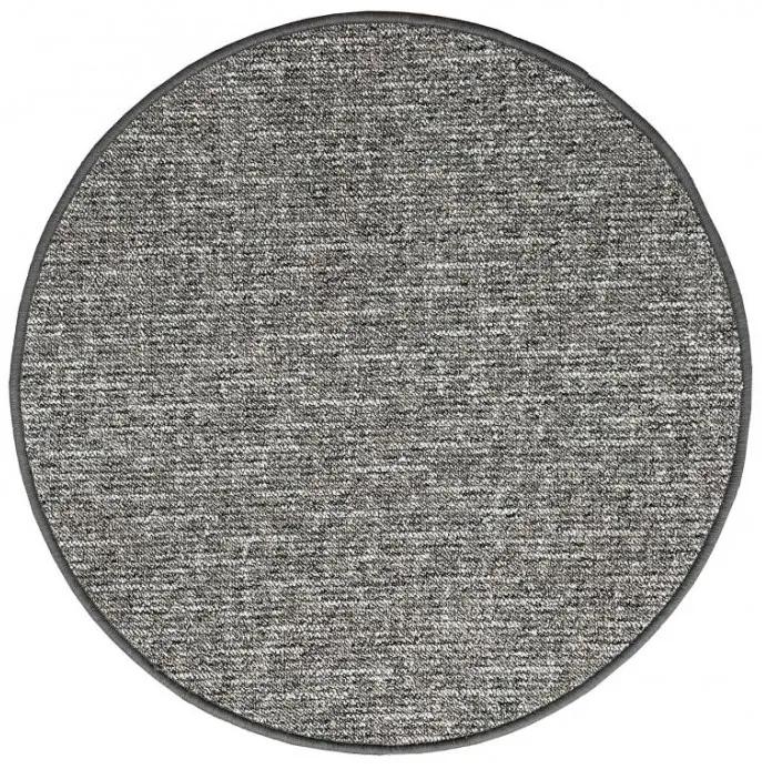 Vopi | Kusový koberec Alassio hnědý - Kulatý 200 cm průměr