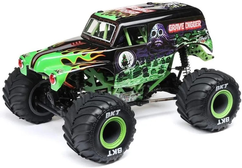 Losi mini lmt 1:18 4wd rtr grave digger