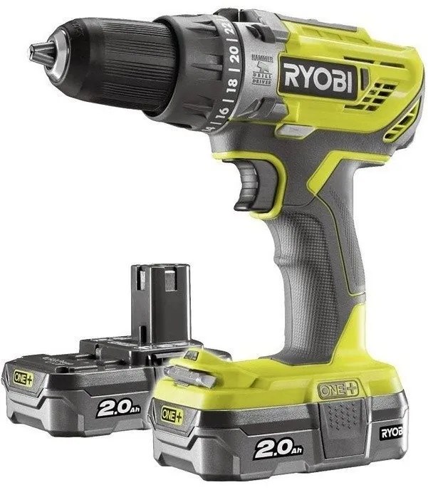 Aku vrtačka ryobi r18pd3-220s