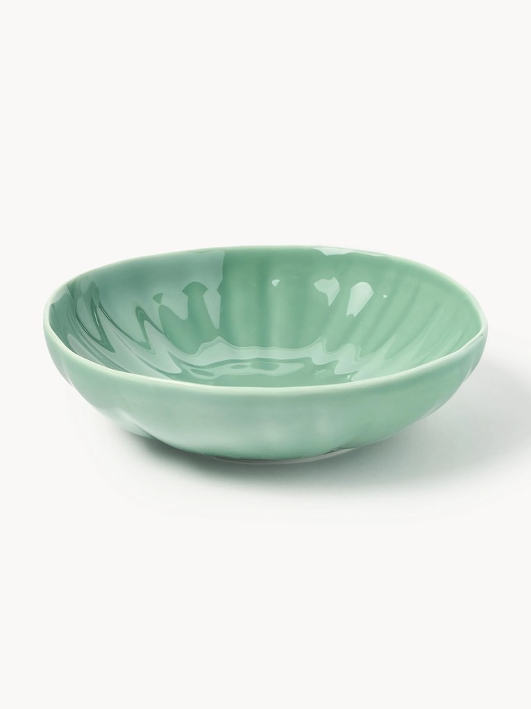 Porcelánové hluboké talíře's reliéfem Sali, 4 ks