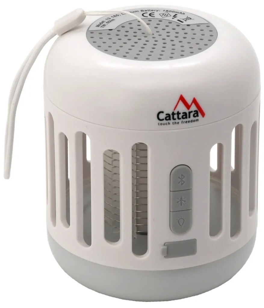 Cattara Nabíjecí bluetooth svítilna s lapačem hmyzu Music cage, 60 lm