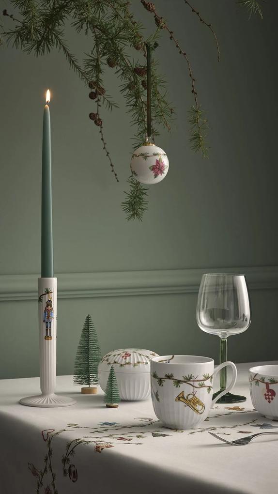 KÄHLER Porcelánová vánoční baňka Hammershøi Christmas 2022, multi barva, porcelán