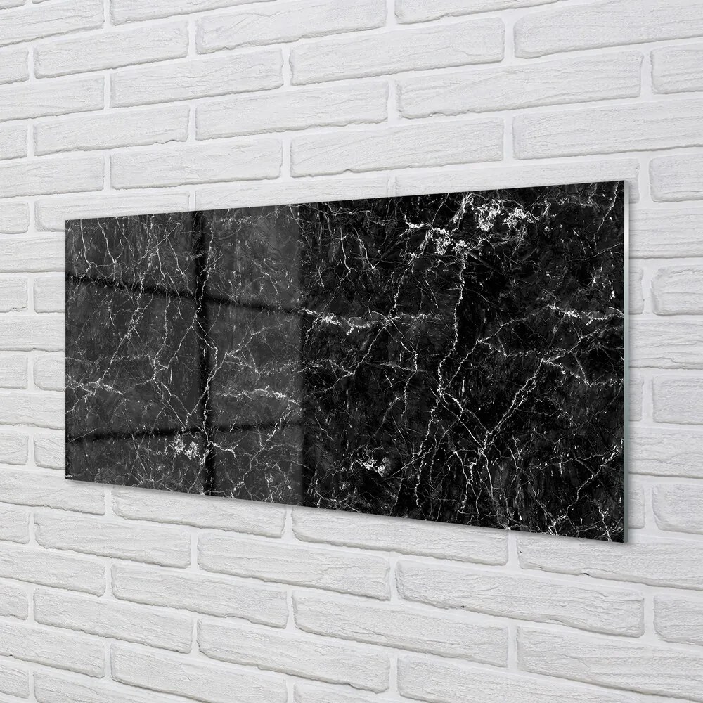 Obraz na skle Marble kamenná zeď 140x70 cm