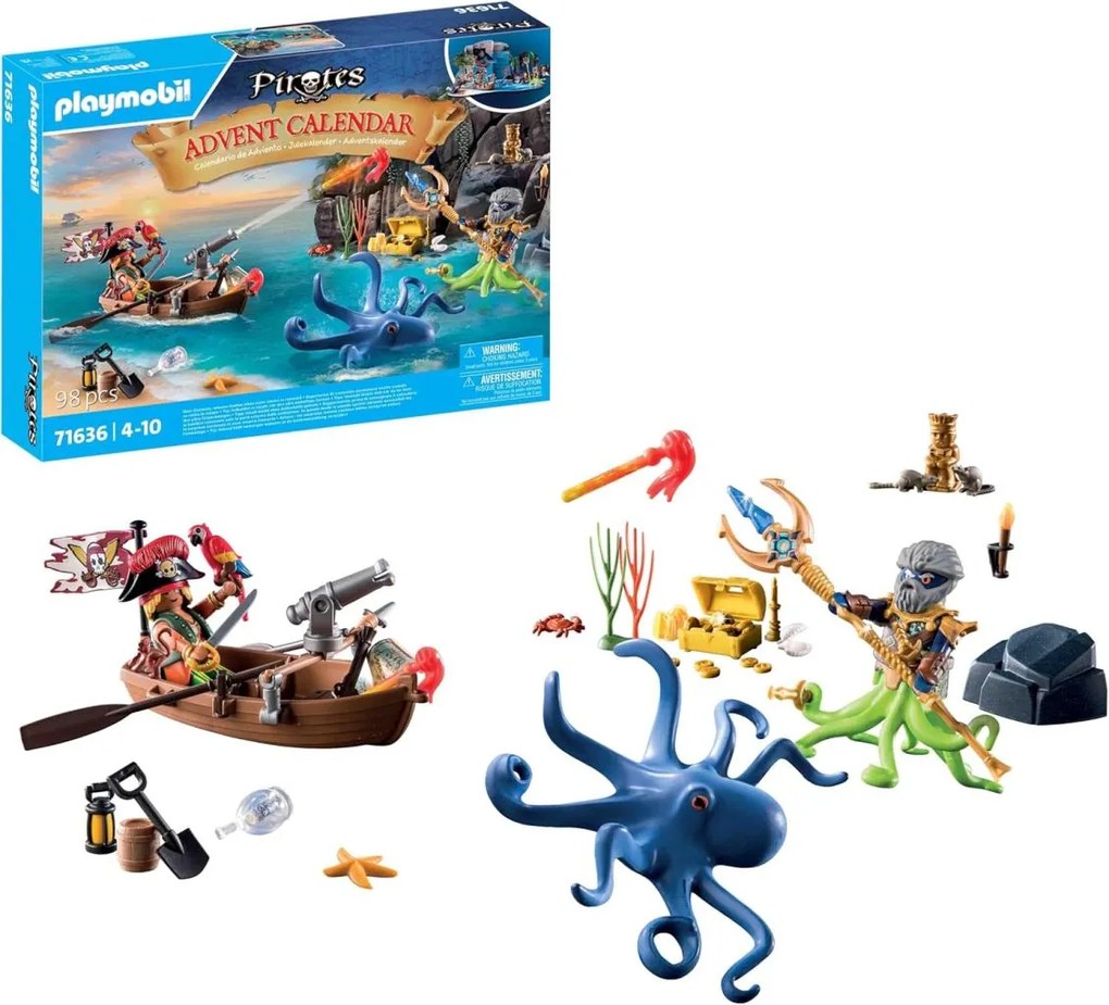 Adventní kalendář playmobil 71636 piráti