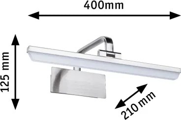 Paulmann 95572 - LED/9,5W Obrazové svítidlo RENAN 230V 40 cm matný chrom