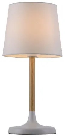 Leuchten Direkt 14423-16 - Stolní lampa NIMA 1xE14/40W/230V bílá