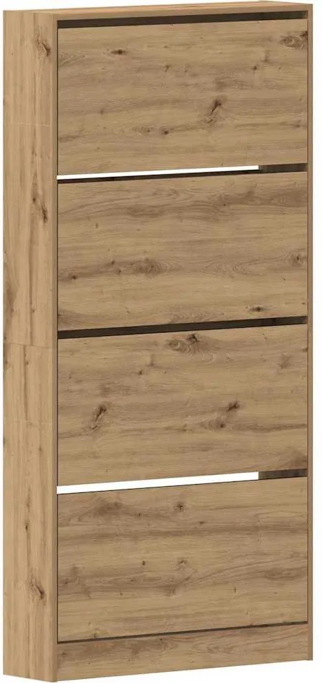 Skříň na obuv 80 x 21 x 163,5 cm Kompozitní dřevo 3334026