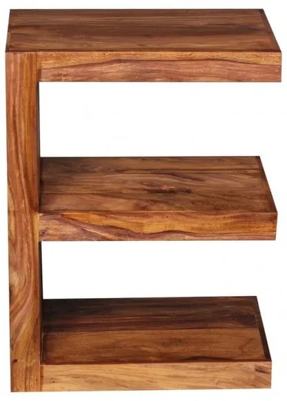 Odkládací stolek z masivního palisandrového dřeva Skyport Raquel