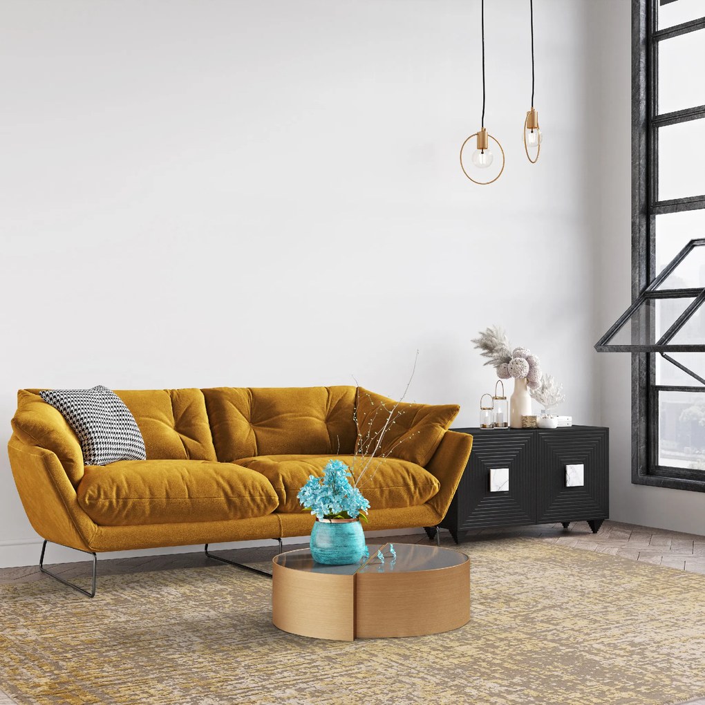 Tribeca Design Kusový koberec Amaro Gold Rozměry: 160x230 cm