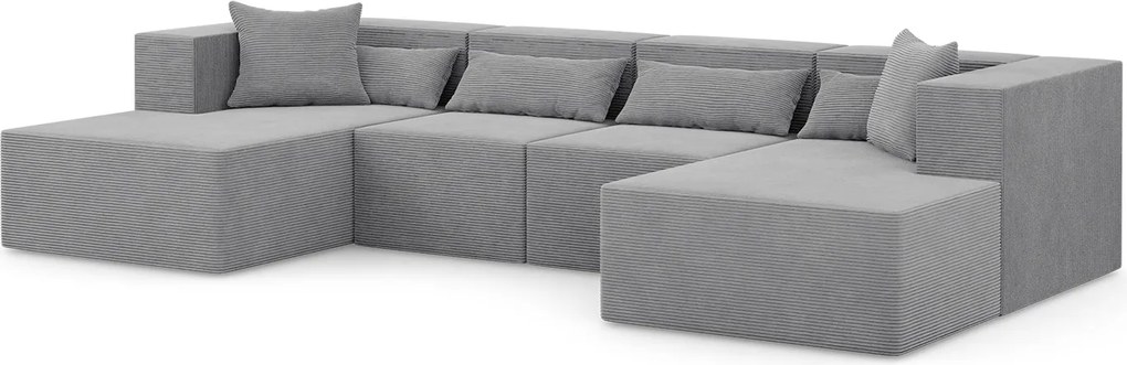 Rohová sedací souprava Nova U Max - model 3
