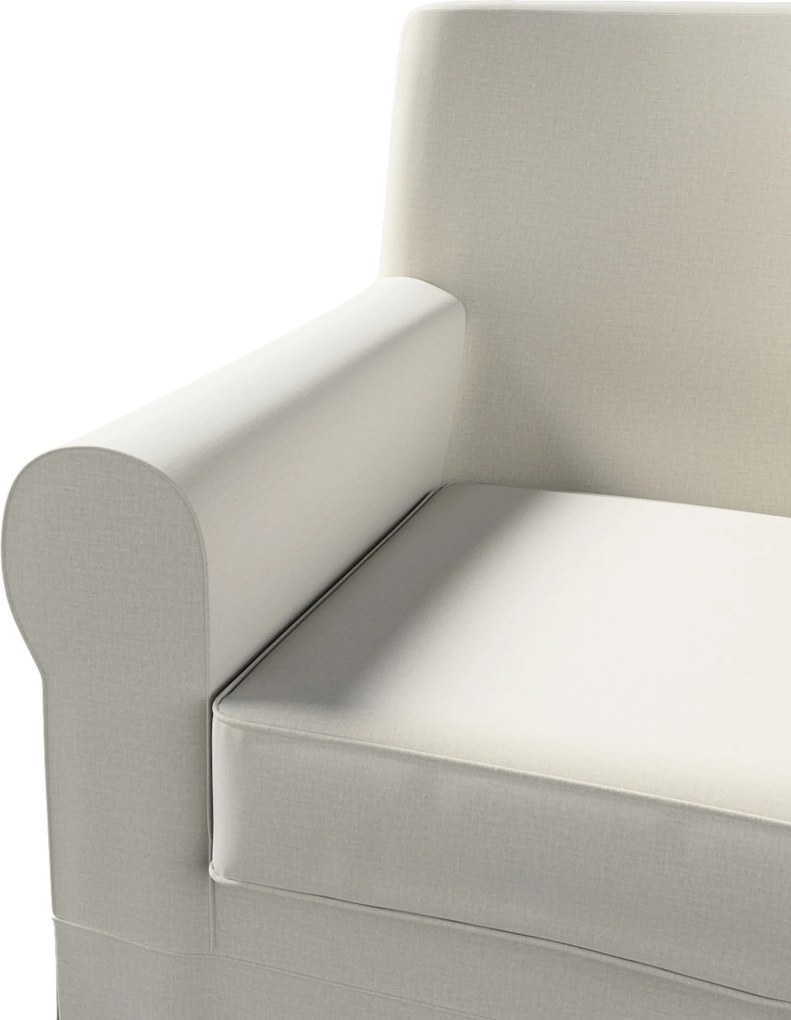 Potah na křeslo IKEA Ektorp Jennylund barva šedá látka sametová