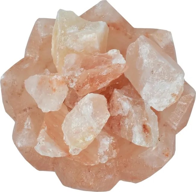 Solná lampa růže 2,8 kg