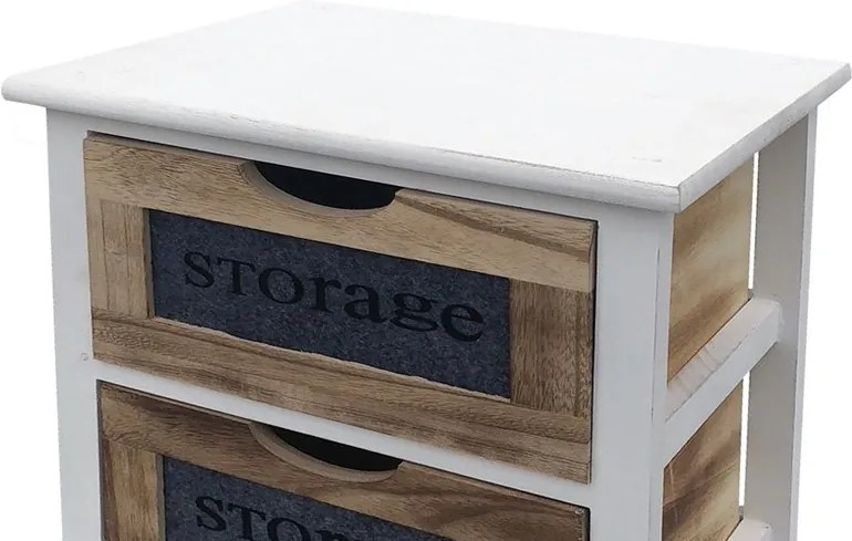 Regál se 3 zásuvkami Storage
