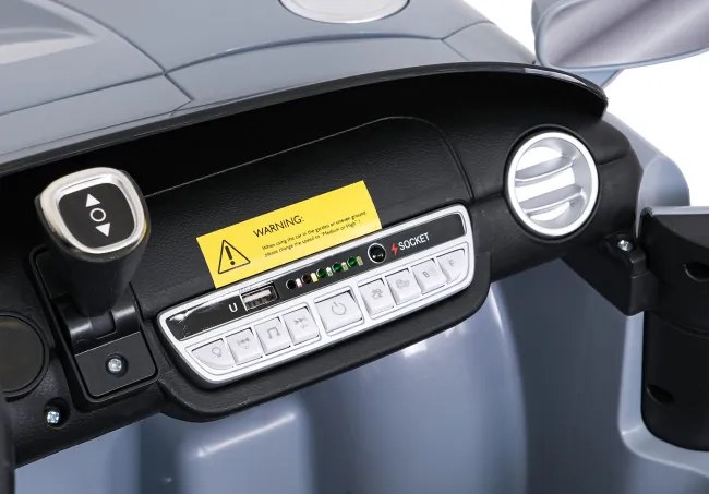 Elektrické autíčko Ford GT šedé