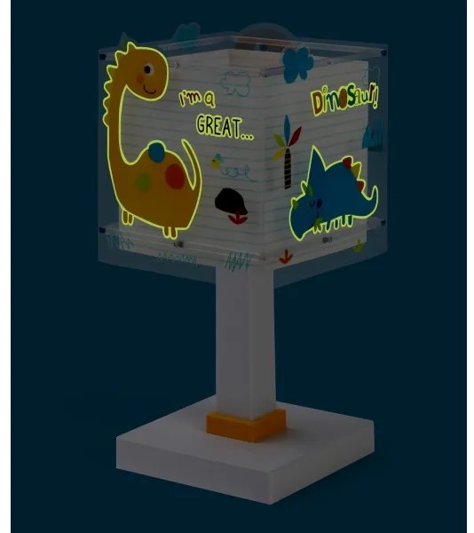 Dalber 73451N - LED Dětská lampička DINOS 1xG4/4W/230V pestrobarevná