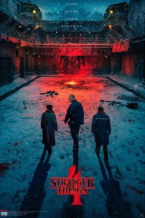 Plakát, Obraz - Stranger Things - Russian Teaser, (61 x 91.5 cm)