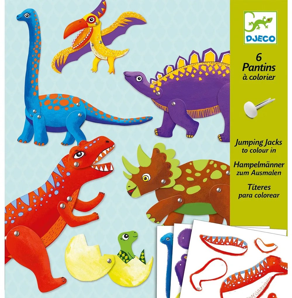 Pohyblivé figurky - Dinosauři