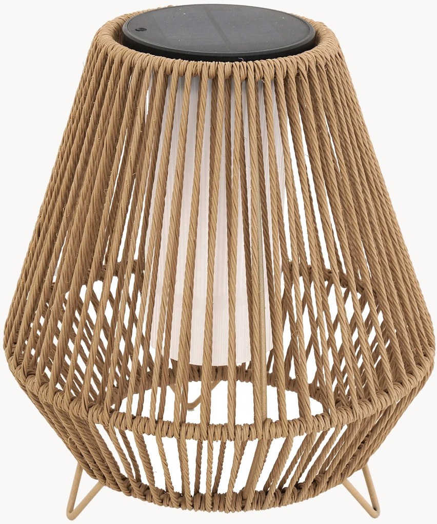 Solární stojací LED lampa Salomea, stmívatelná