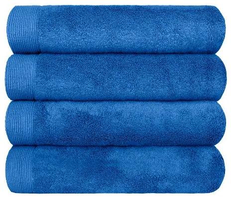 SCANquilt ručník MODAL SOFT stř. modrá 30 x 50 cm
