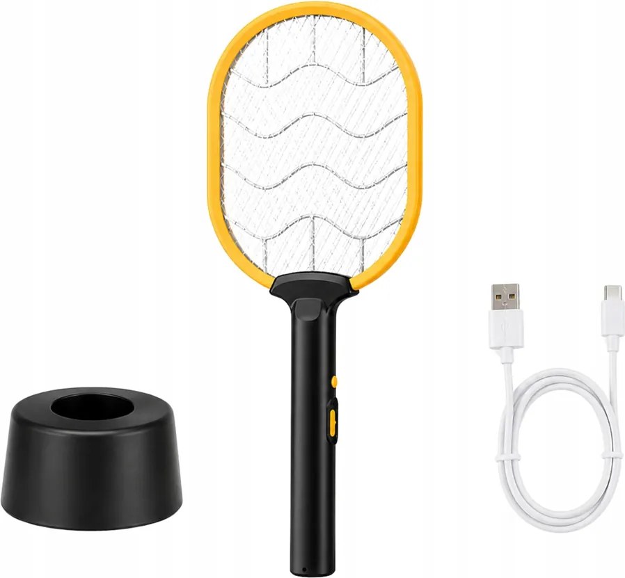 Verk Group Elektrický lapač komárů, much, hmyzu a můr – usb uv lampy – raketa – 2 režimy