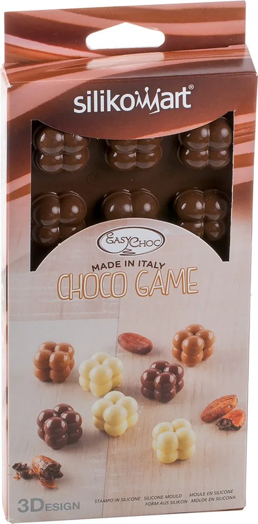 Forma na pralinky Scg51 Choco Game silikonová