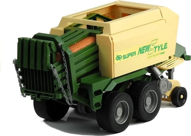 LEAN Toys Velký traktor s přívěsem zemědělský stroj 65 cm