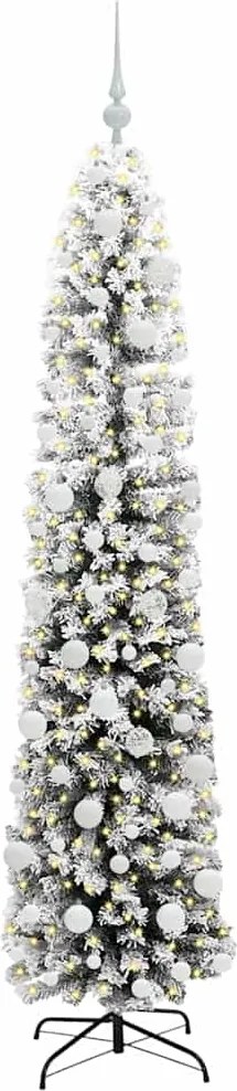 Umělý vánoční stromeček Zelená 180 cm PVC, ocel a plast 3395021