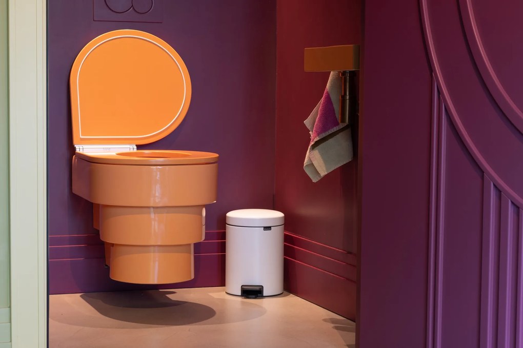 Brabantia Pedálový koš NewIcon 5L bílá