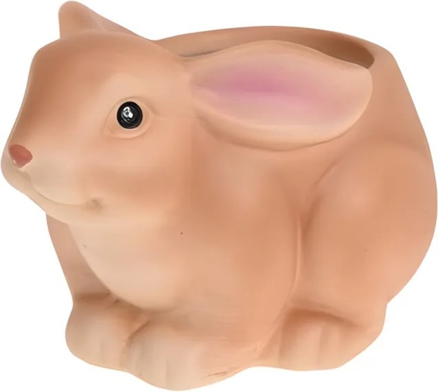 Roztomilý květináč Zajíček 12 × 8 cm