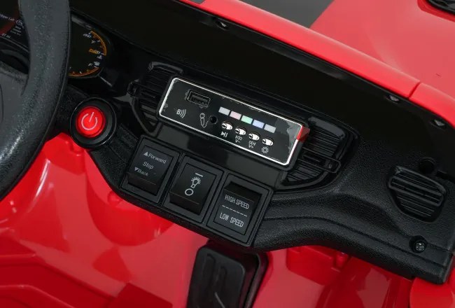 Elektrické autíčko Dodge Durango červené