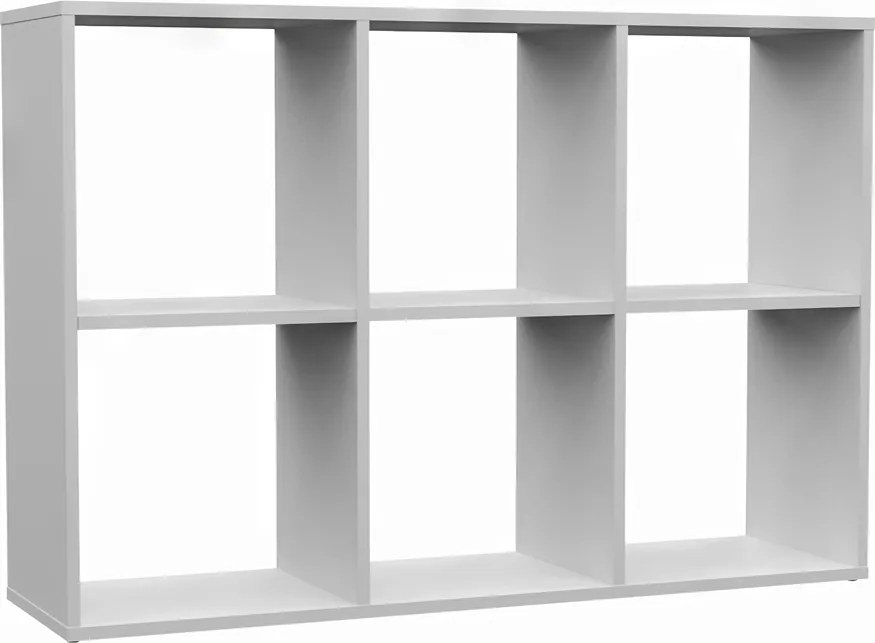 Regál Malax 2X3 Bílá