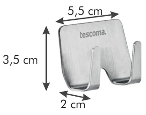 TESCOMA 2-háček nerezový PRESTO