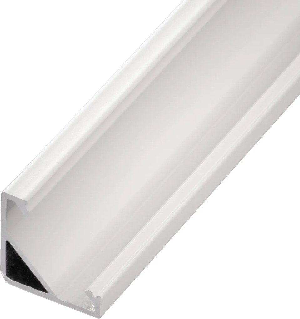T-LED 094121 LED profil R6W bílý rohový 16*16