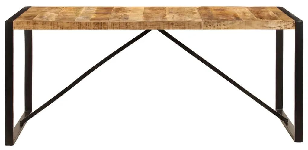 Jídelní stůl 180 x 90 x 75 cm masivní mangovníkové dřevo - Default Title
