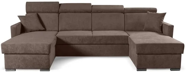 Sedací souprava Morrison mini U, hnědá (soro 28)