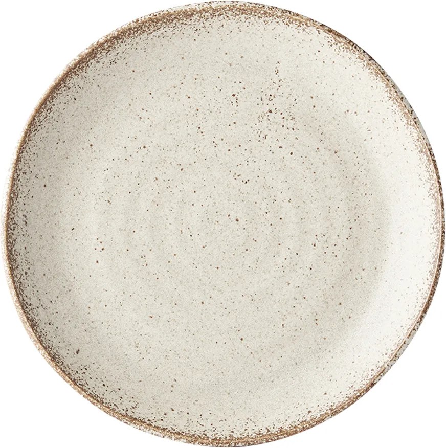 MIJ Mělký talíř Fade 24 cm pískový