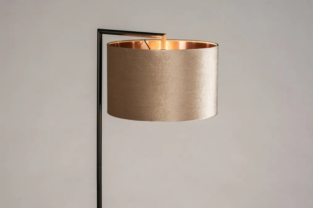 Stojací designová lampa Pallas Taupe