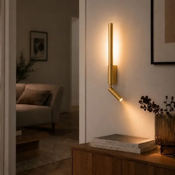 BRILAGI - LED Nástěnné bodové svítidlo VIXON LED/3W/230V + LED/5W zlatá CRI 90
