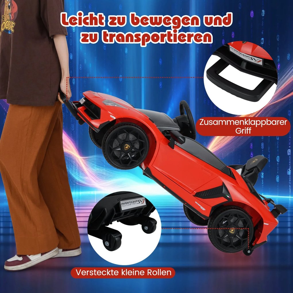 Costway Elektrické auto Lamborghini pro dětské vozidlo