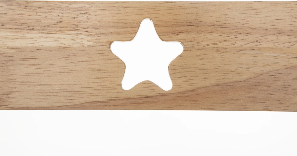 Dřevěná dětská židle STAR, hnědé