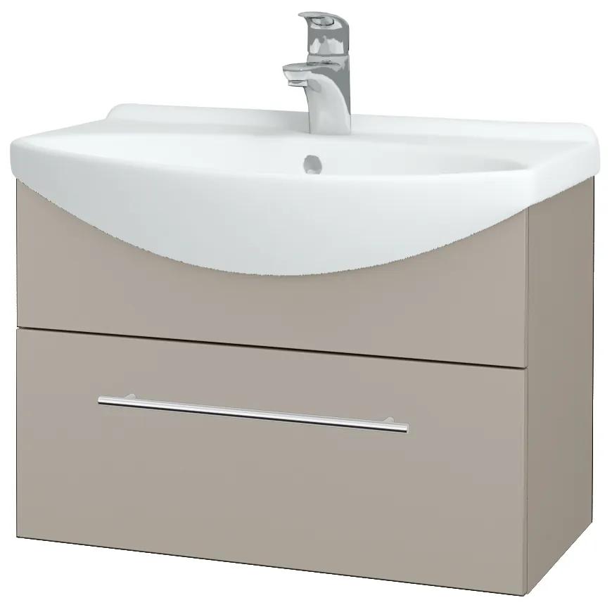 Dřevojas Koupelnová skříň TAKE IT SZZ 65 Varianta: N01 Bílá lesk / Úchytka T01 / D20 Galaxy