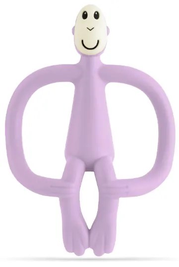 Matchstick Monkey Kousátko a zubní kartáček Lilac
