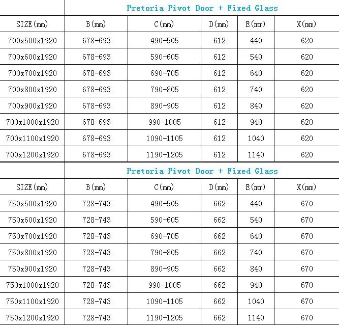 Mexen Pretoria sprchový kout 75x50cm, 6mm sklo, chromový profil-čiré sklo, 852-075-050-01-00