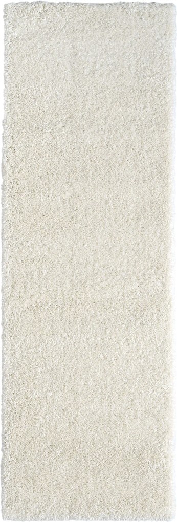 My Flair, Běhoun My Shaggy creme, 80x300, bílá, chodba / předsíň