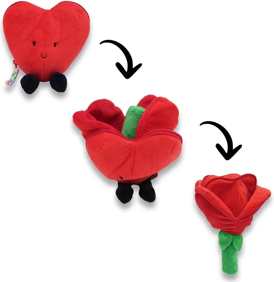 Plyšová hračka Flipetz 2in1 Heart – Les Deglingos