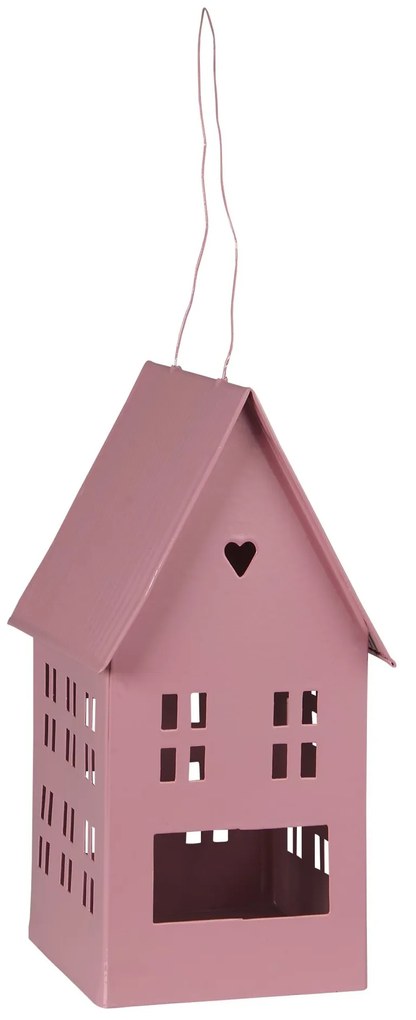 IB LAURSEN Lucerna House Summerfeeling Pink, růžová barva, kov