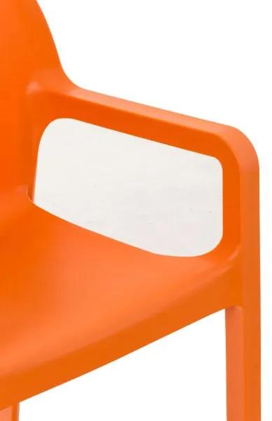 Židle Harper oranžová